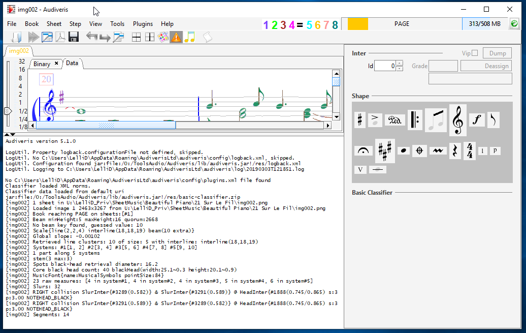 Audiveris stalls processing sheet · Issue #257 · Audiveris/audiveris · GitHub