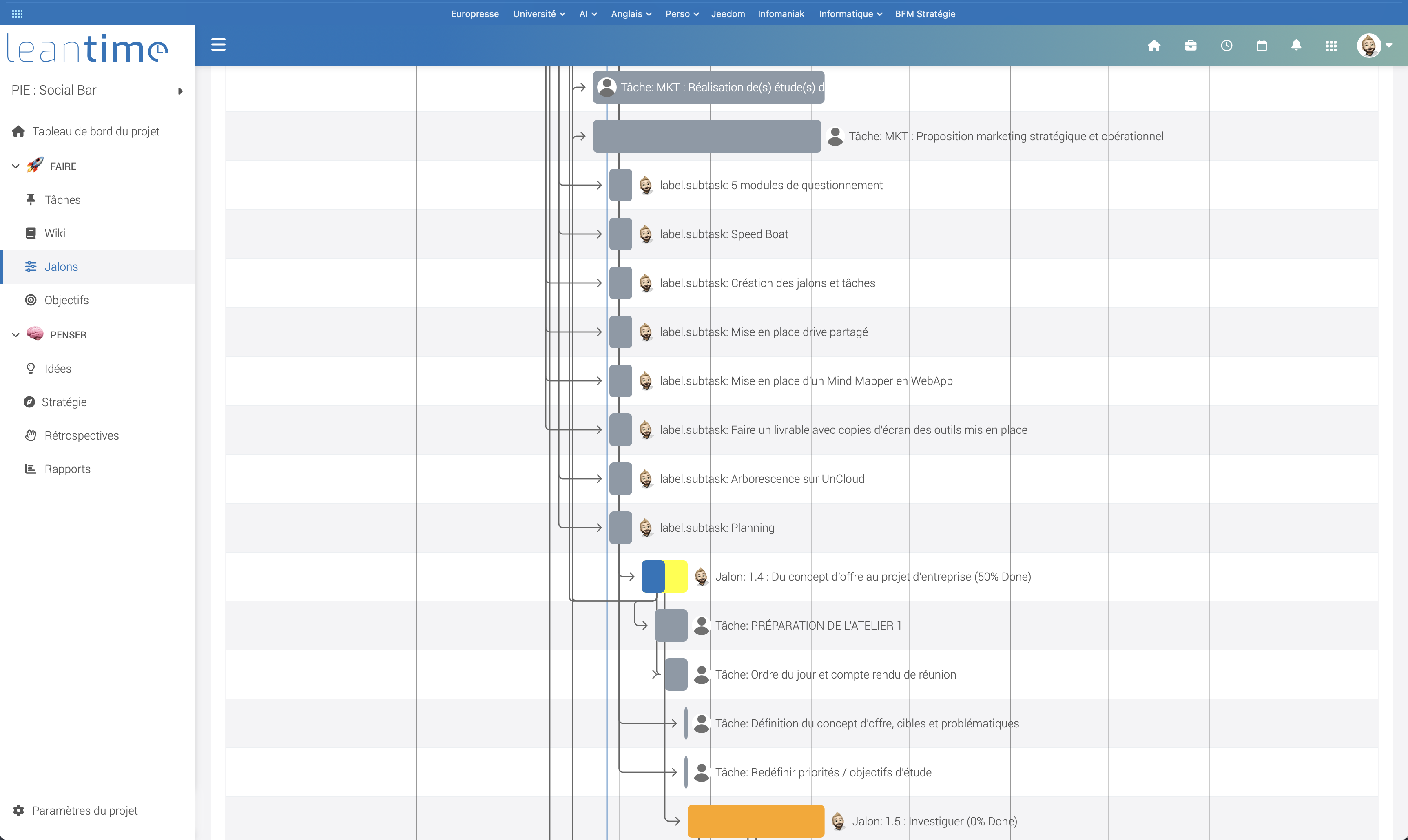 [BUG]/[FEATURE] Gantt vue bugs and improvment · Issue #1415 · Leantime/leantime · GitHub