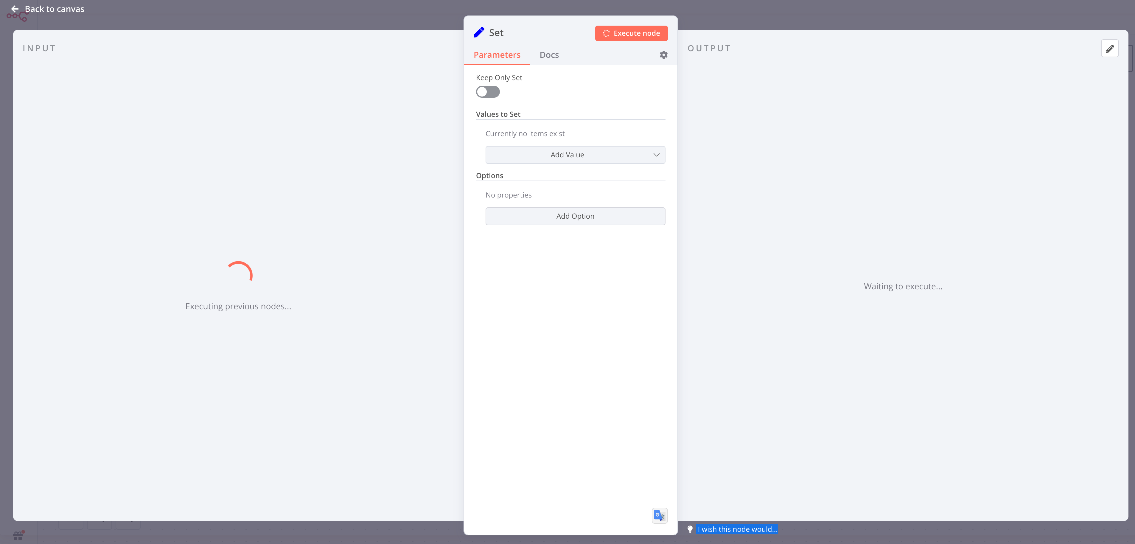 Execute Node enters to infinitive loop · Issue #5500 · n8n-io/n8n · GitHub