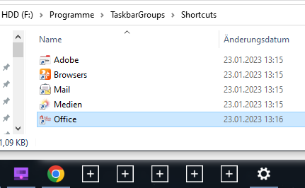 [Solved] Icons not showing in taskbar · Issue #266 · tjackenpacken/taskbar-groups · GitHub