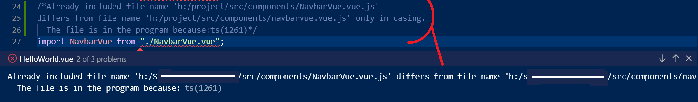 False Ts1261 Error Message · Issue 3457 · Vuejslanguage Tools · Github 8108