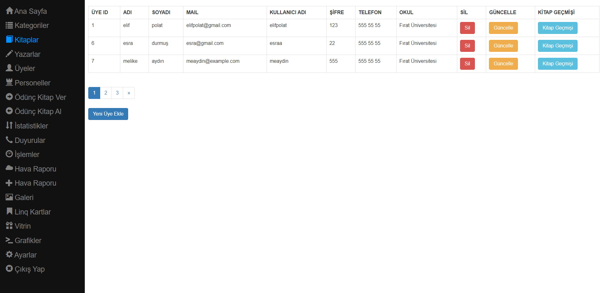 GitHub - elifpolatt/MVCKutuphane: Bu proje, ASP.NET MVC5 kullanılarak geliştirilmiştir ...