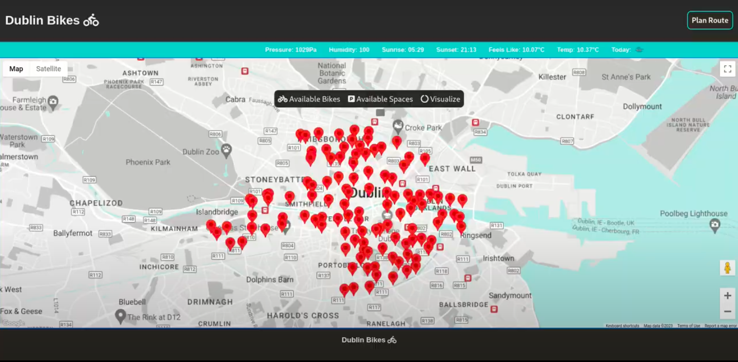 GitHub - shuyaaaaaaa/Dublin-Bike: Creating an improved version of the ...