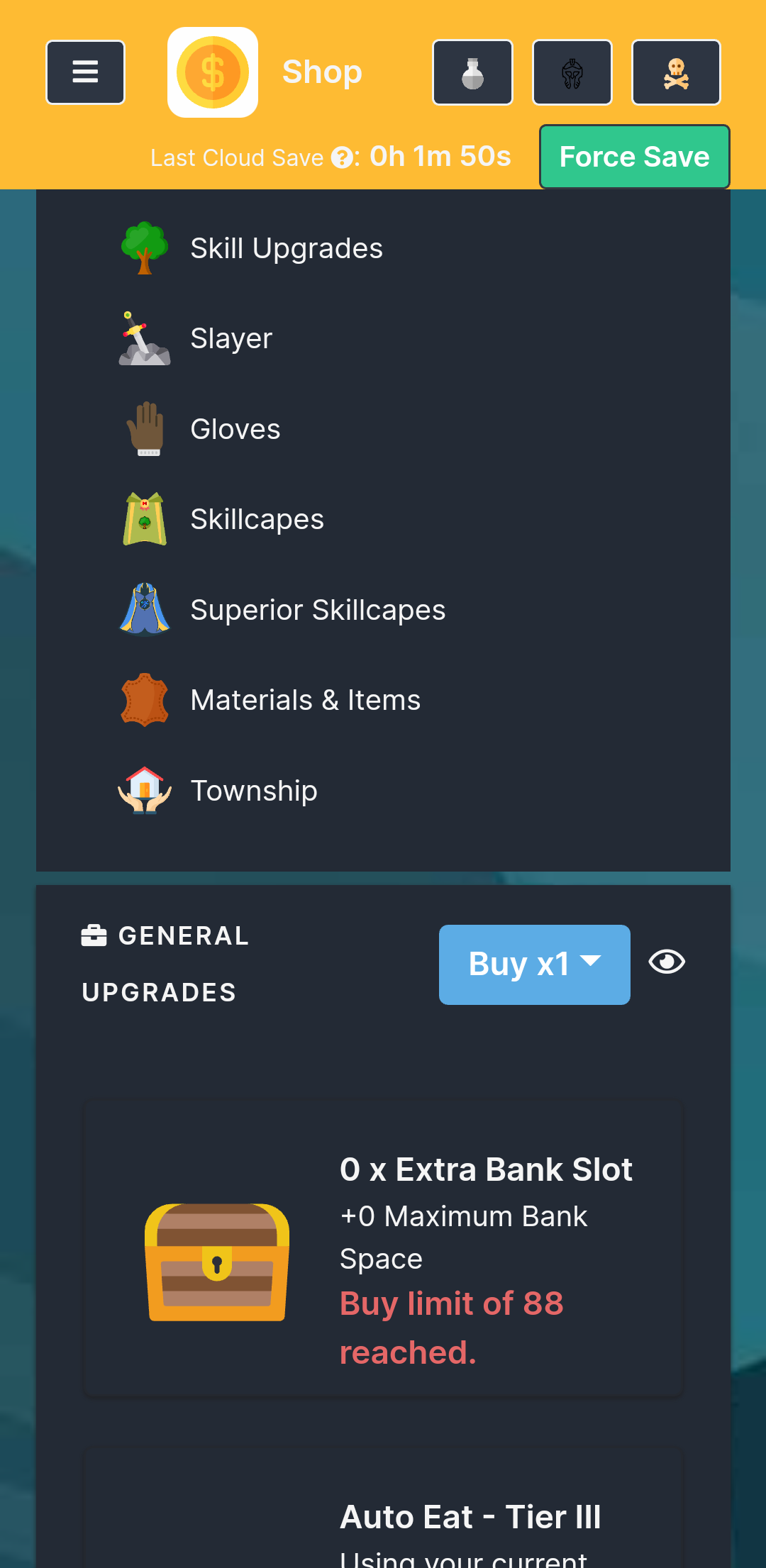 [Bug]: bank and store problem · Issue #3180 · MelvorIdle/melvoridle.github.io · GitHub
