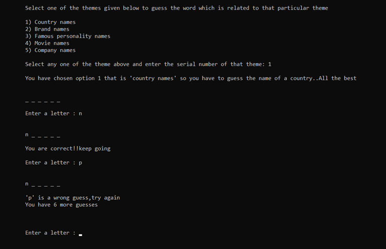 GitHub - ymshreyas/Hangman