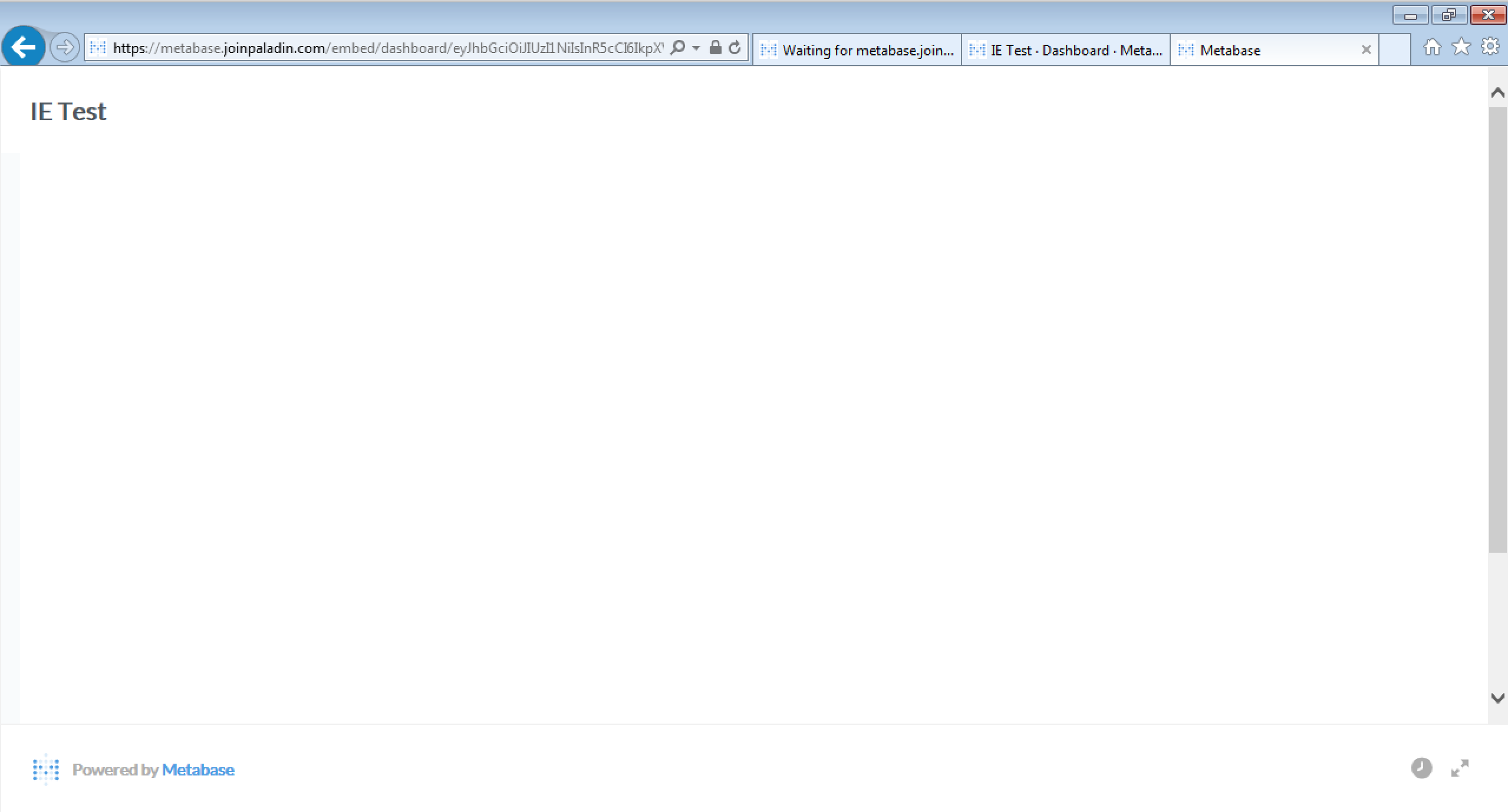 IE 11 Public Dashboard does not render · Issue #5965 · metabase/metabase · GitHub