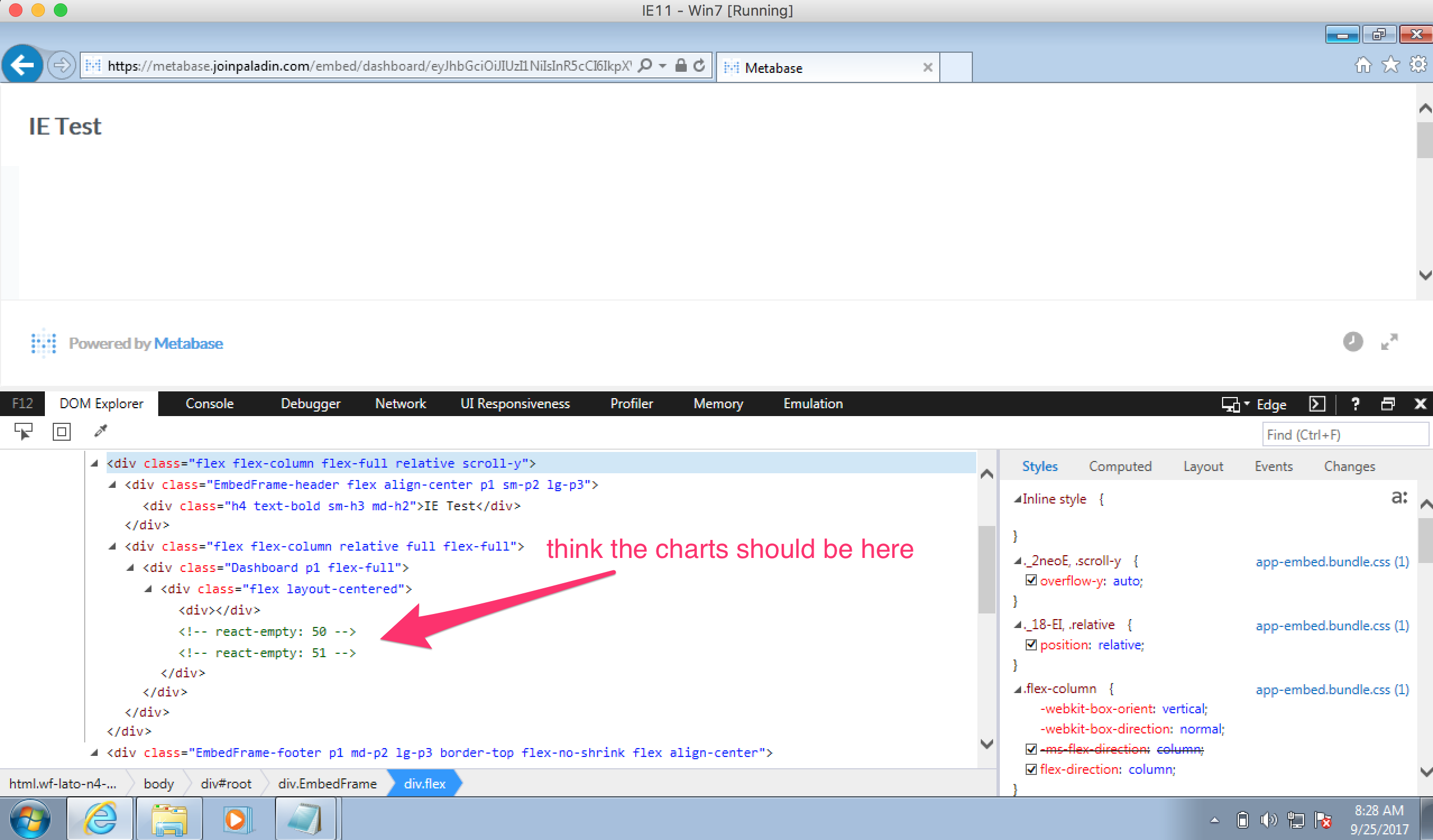 IE 11 Public Dashboard does not render · Issue #5965 · metabase/metabase · GitHub