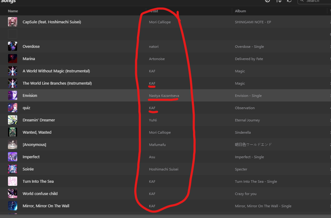 [Bug]: Artist page button no longer works in more places · Issue #63 · ciderapp/Cider-2 · GitHub
