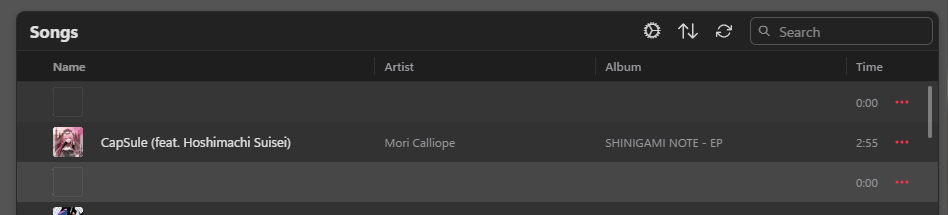 [Bug]: Duplicate songs in Songs library show as blank entries · Issue #73 · ciderapp/Cider-2 ...