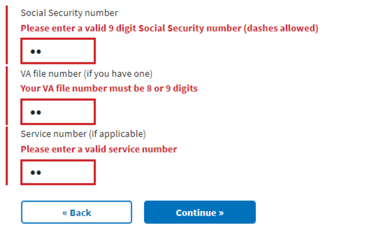 va-text-input error state margin top issue · Issue #1704 · department-of-veterans-affairs/vets ...