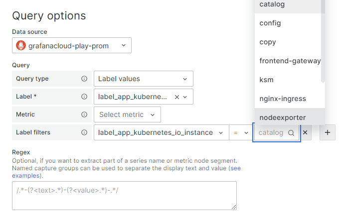 Grafana Label Filter Disappears After Selecting Value · Issue 74714 · Grafanagrafana · Github 4142