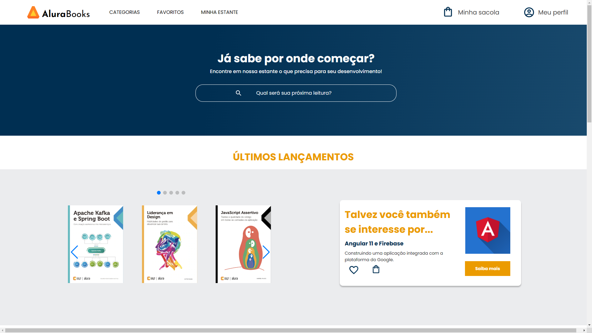 GitHub - Vitor-Gabriel-Aquino/Alura-Books