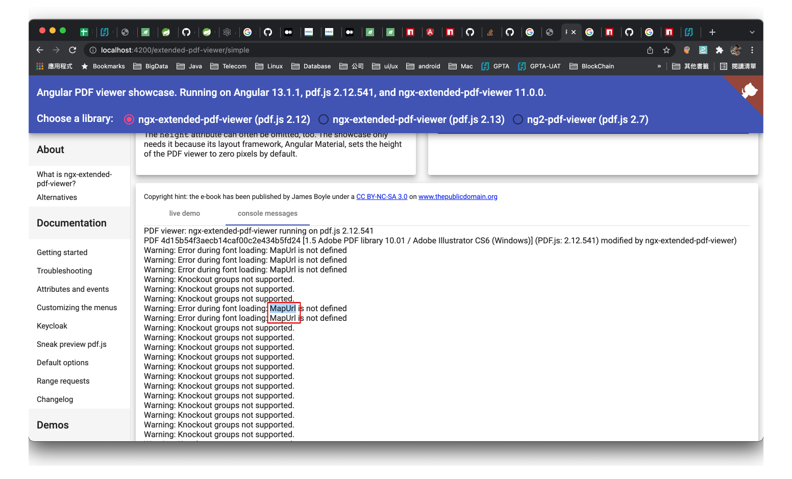 Chinese font broken after update to version 10.5.0(before is 1.8.0 and work normal) · Issue ...