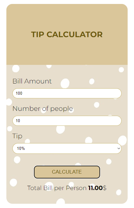 GitHub - Emilciak/TipShare