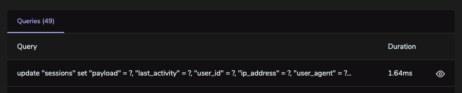 Queries Pagination In Request Details · Issue 374 · Laravel Telescope · Github
