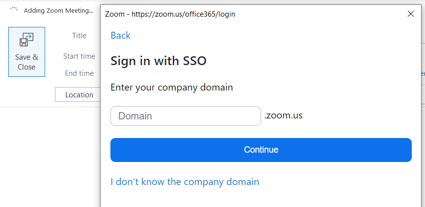 Zoom addin SSO stops working after Webview2 Runtime is installed ...