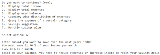 GitHub - TsaichiL/Personal-Saving-Management-System: This personal saving management system is ...