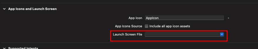 Splashscreen Instructions Or Code Is Incorrect For Plist Value Uilaunchstoryboardname · Issue 