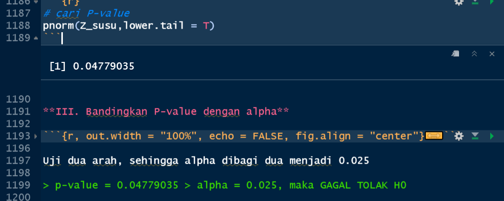 Kapankah membandingkan p value thd alpha atau p value thd alpha/2 · teamalgoritma community ...