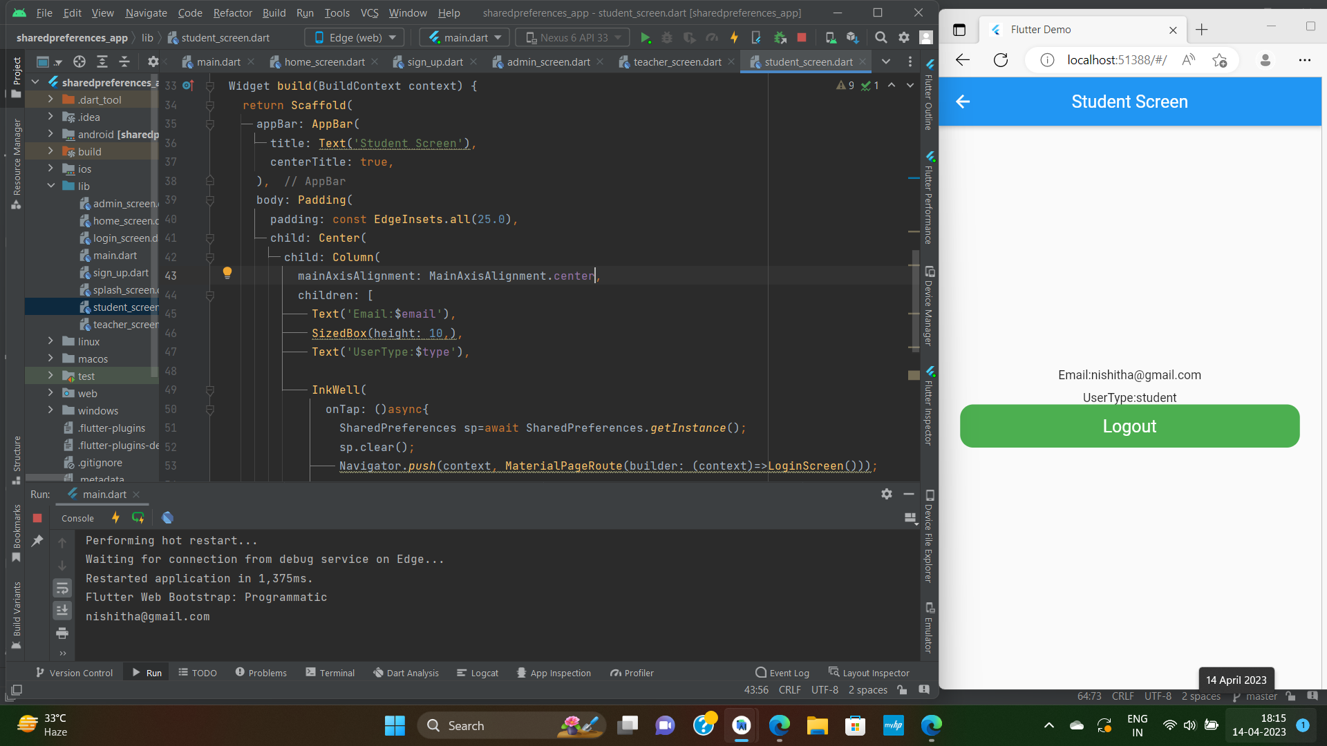 GitHub - nishithahub95/sharedpreferences-app