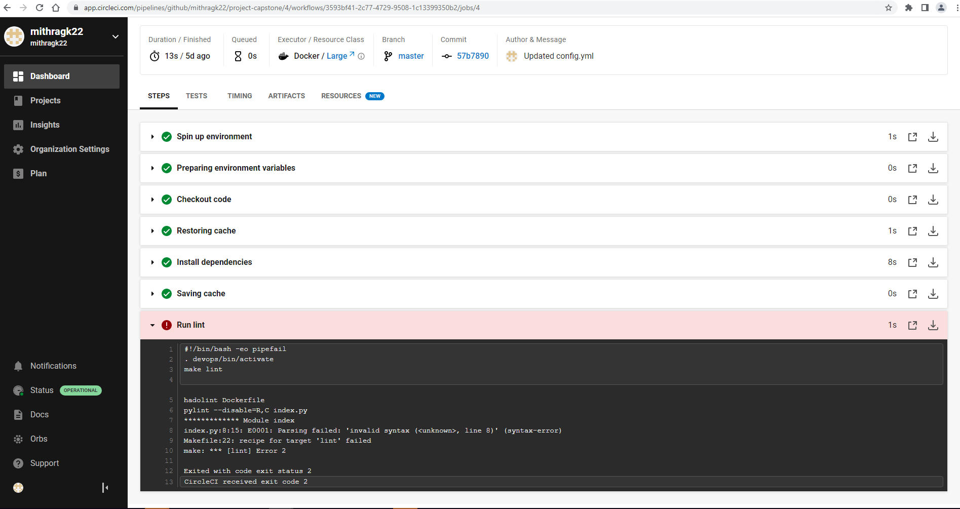 GitHub - mithragk22/project-capstone