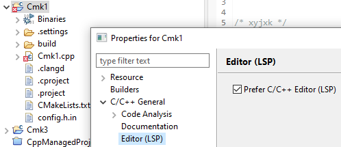 C/C++ Editor (LSP) opening files in standard C/C++ Editor instead · Issue #95 · eclipse-cdt/cdt ...