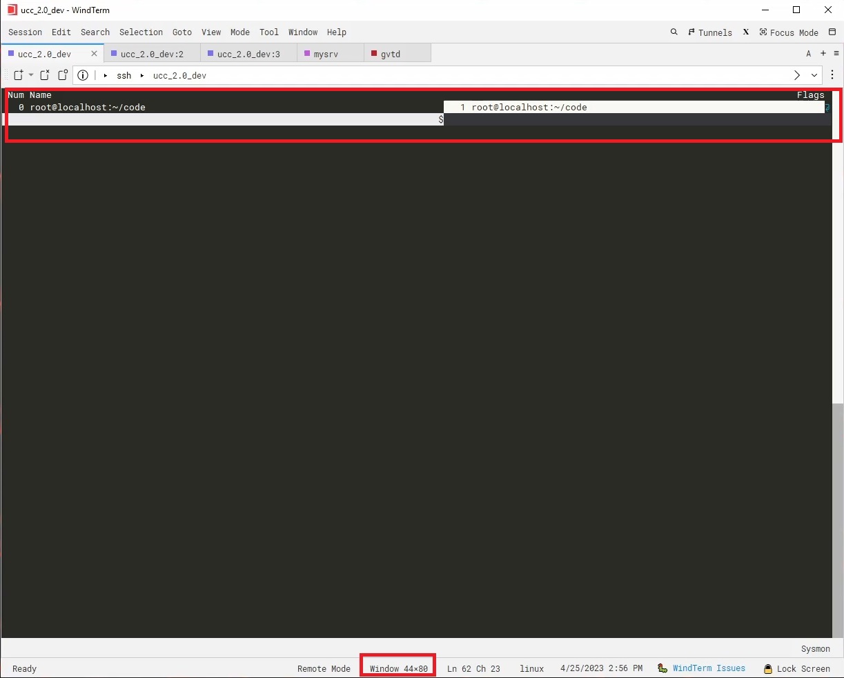 screen 会话中未自动调整windows 大小 · Issue #1640 · kingToolbox/WindTerm · GitHub