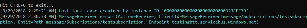 Service Bus Trigger Not Working · Issue 970 · Azureazure Functions · Github 