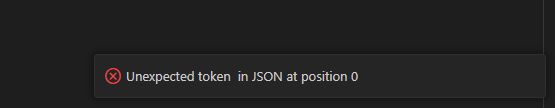 Unexpected Token In Json At Position 0 · Issue 3572 · Microsoftvscode Azurefunctions · Github