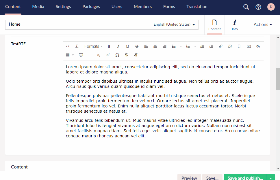 V8: No linebreaks, invisible completing paragraph tag in "View Source Code" bar in Richtext ...