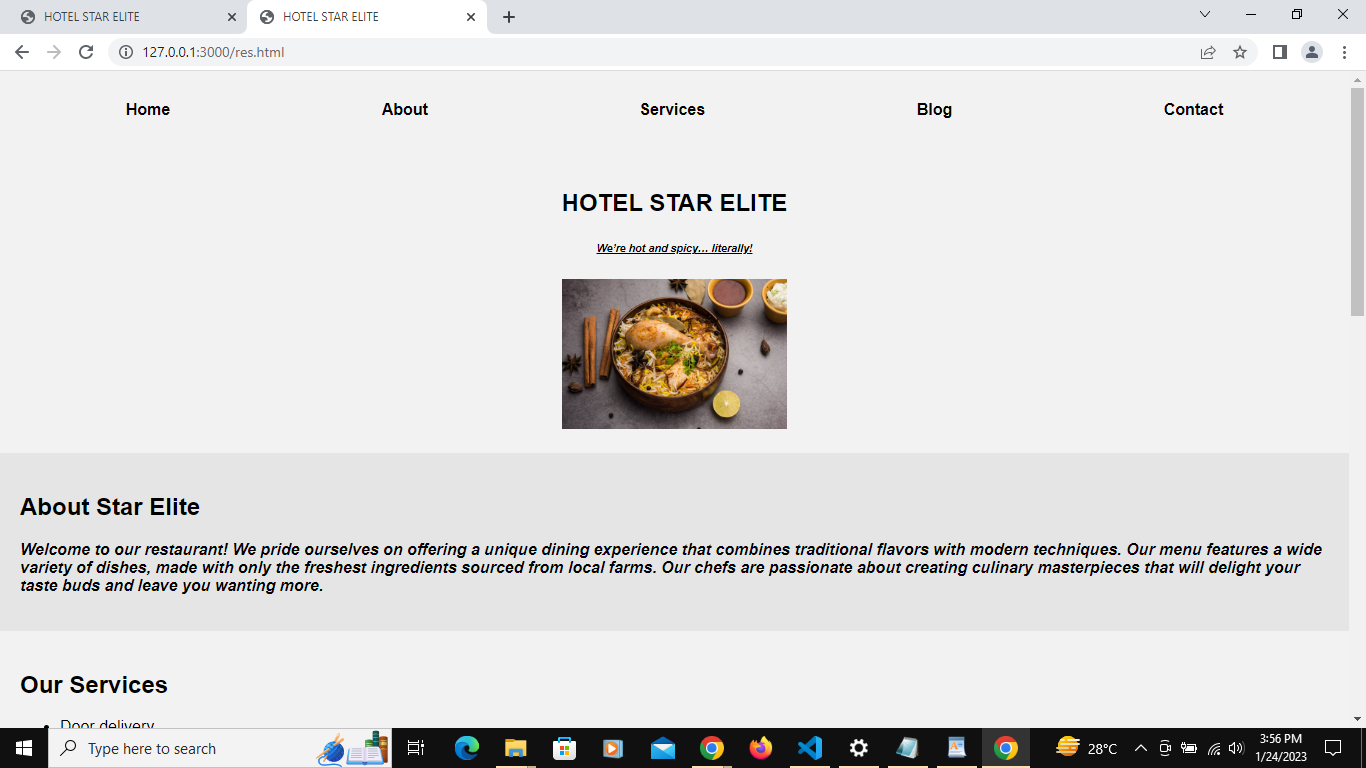 GitHub - Msvigneshh98/ELITE-RESTAURANT: ELITE RESTAURANT