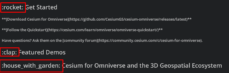 Markdown in Readme not compatible with Omniverse Extension UI · Issue #222 · CesiumGS/cesium ...
