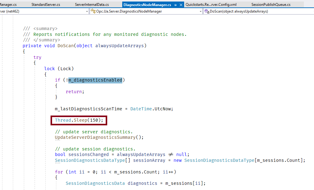 Stack Overflow When Subscribing To Server Diagnostic Nodes · Issue 2059 · Opcfoundationua 