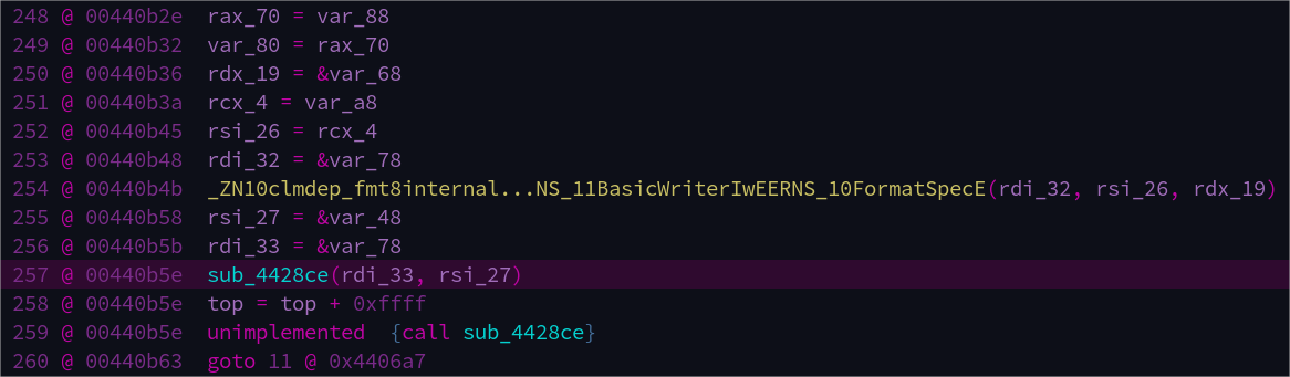 Strange lifting/failure to lift x86-64 call instruction · Issue #4036 · Vector35/binaryninja-api ...