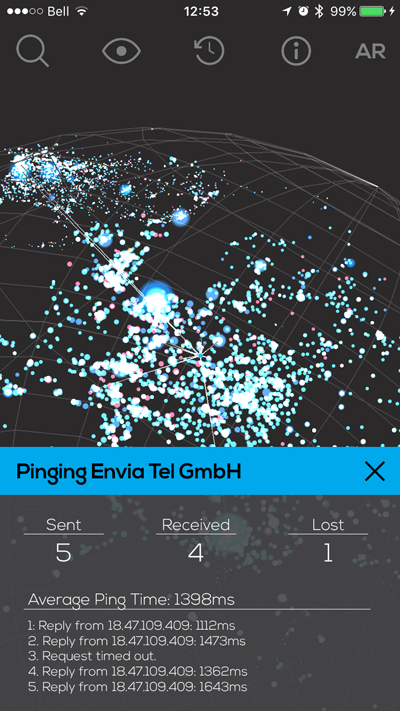 Add ping utility · Issue #463 · steamclock/internetmap · GitHub