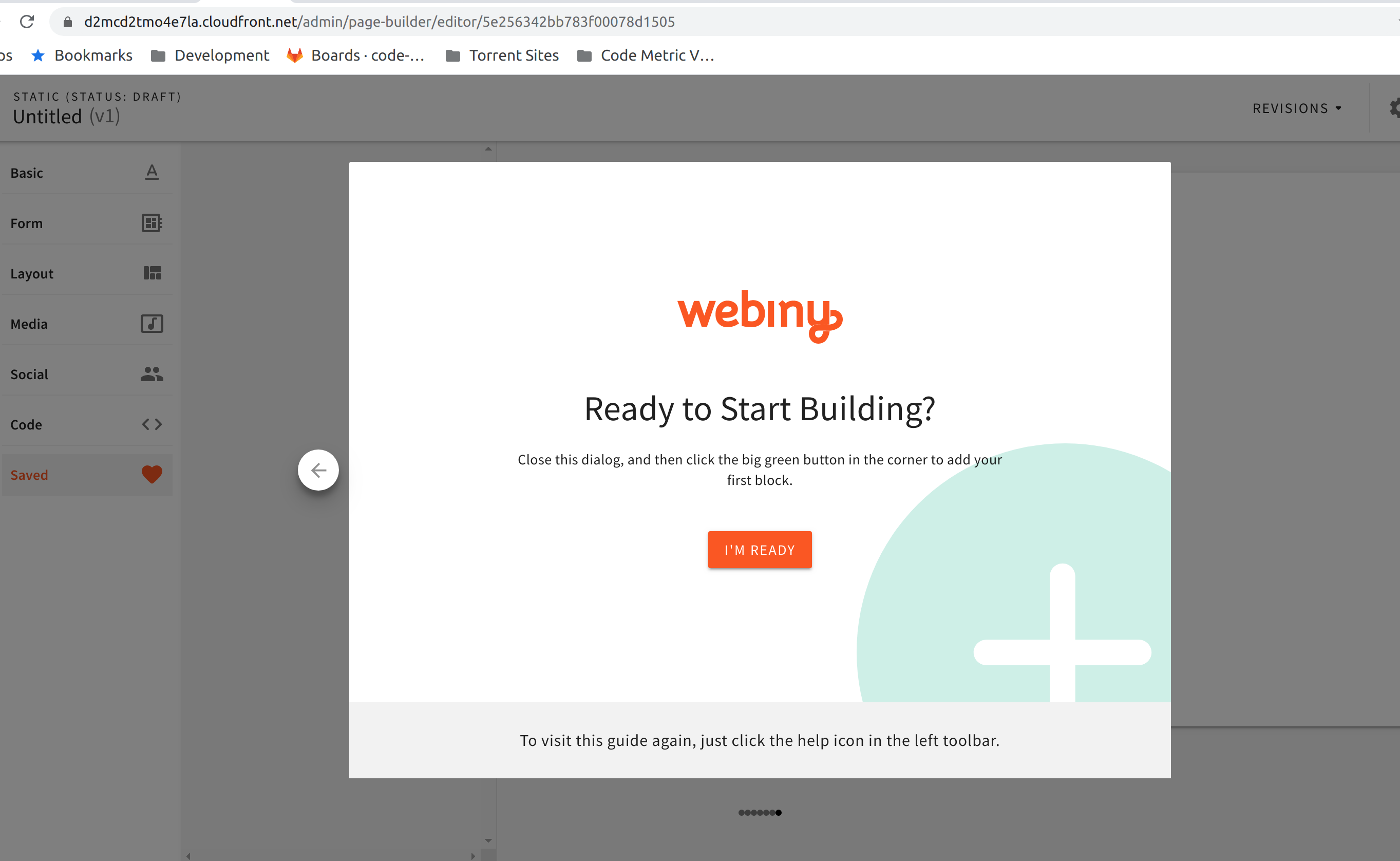 Ability to click out of help tutorial · Issue #667 · webiny/webiny-js · GitHub