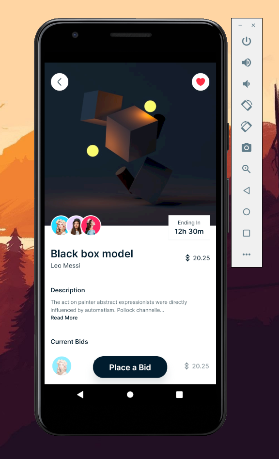 GitHub - smarais97/NFTMarketplace: Basic FrontEnd App using React Native with Typescript