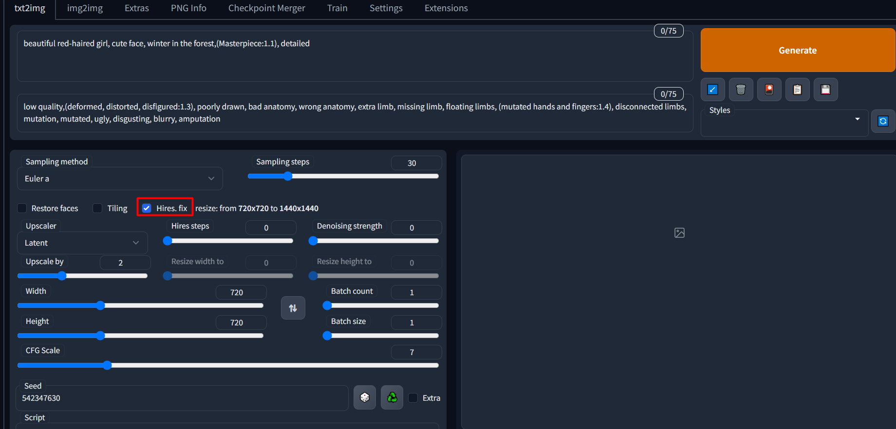 Bug Incorrect Api Operation With Hires Fix · Issue 9695 