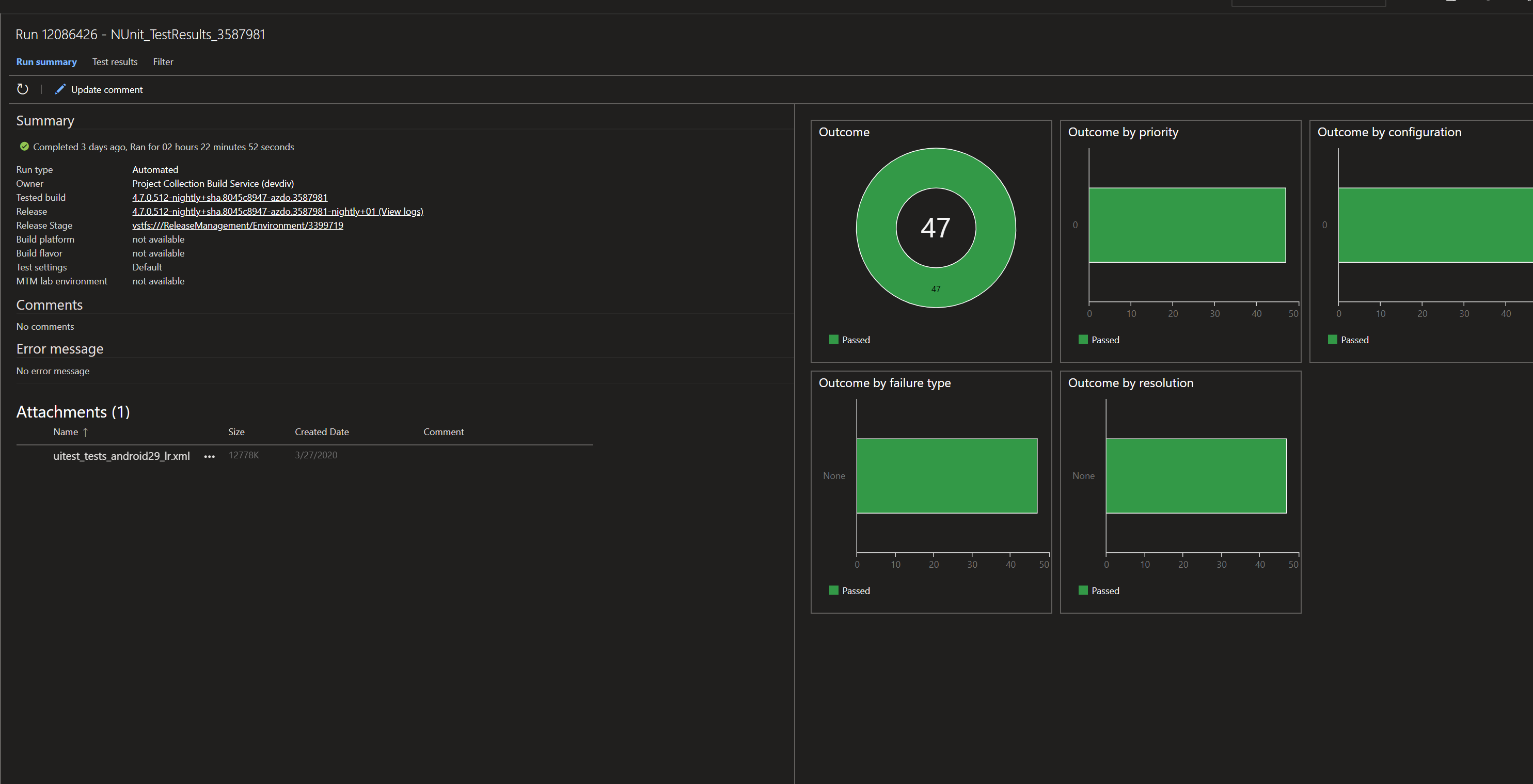 Wrong test results using AppCenterTest task on AZDO · Issue #12544 ...