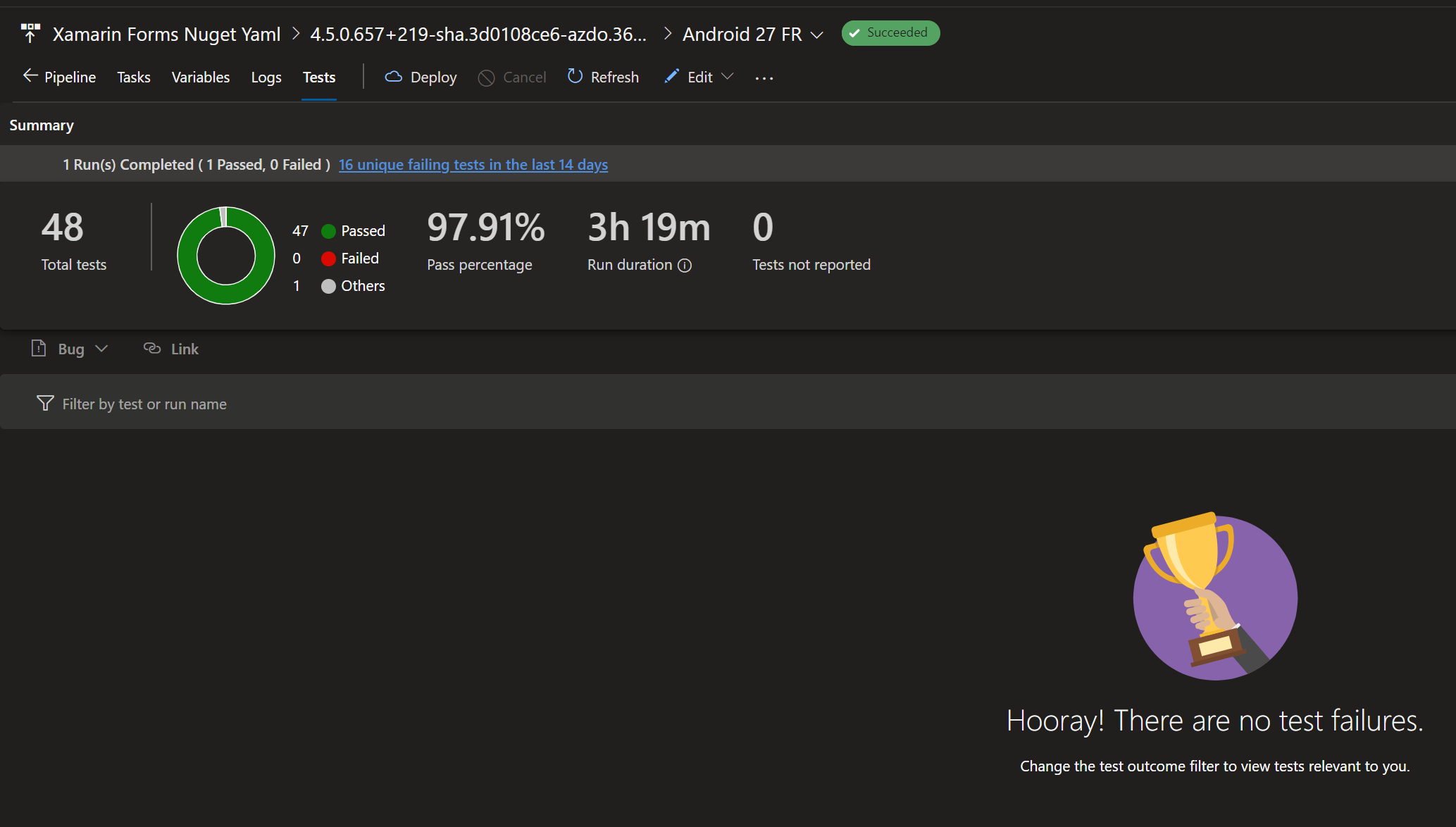 Wrong test results using AppCenterTest task on AZDO · Issue #12544 ...