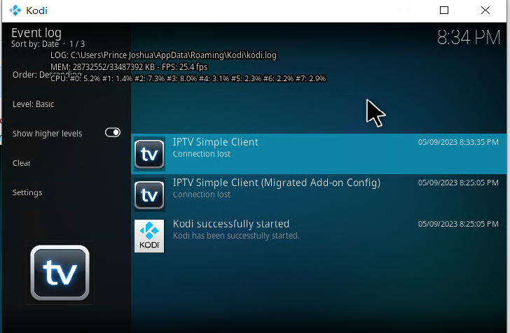 IPTV simple client now shows connection lost · Issue #761 · kodi-pvr/pvr.iptvsimple · GitHub