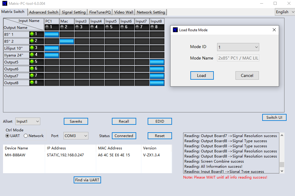UHD-808VW 18Gbps 8x8 Seamless UHD Matrix · Issue #1125 · bitfocus/companion-module-requests · GitHub