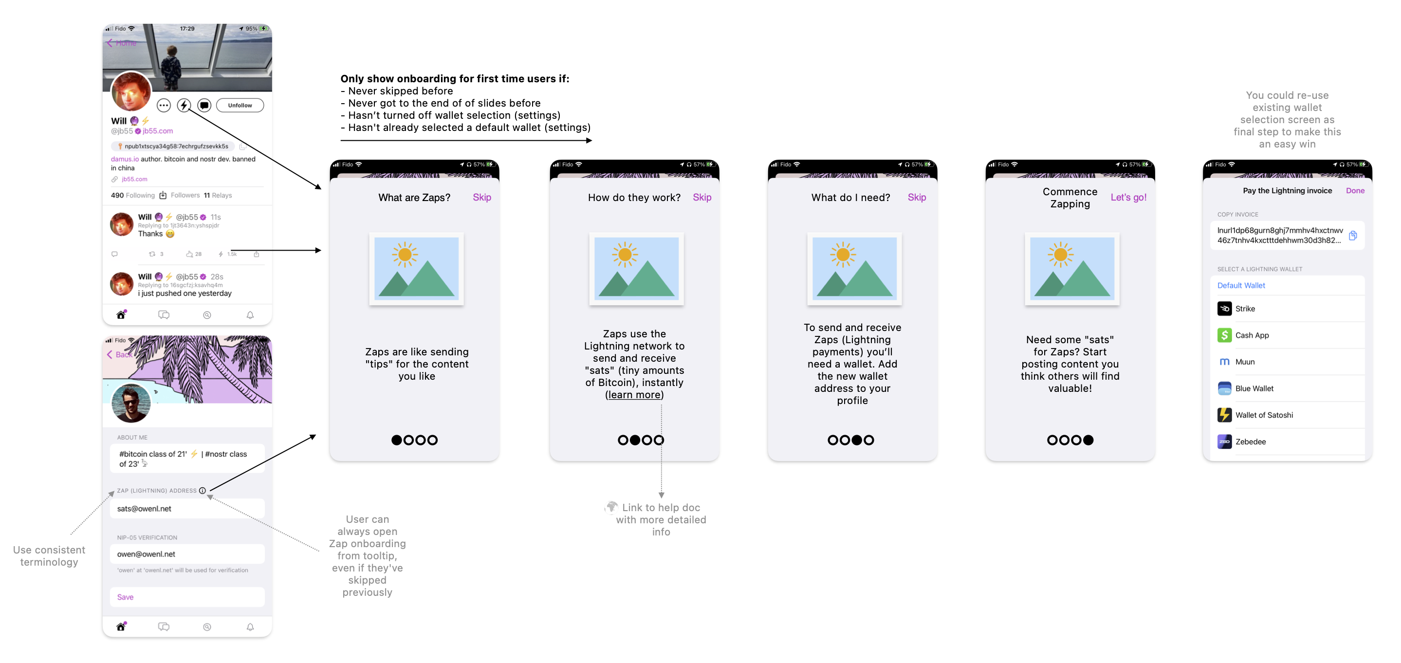 Add onboarding screens for Zaps [UI/UX][Feature Request][Newbies][Enhancement] · Issue #571 ...