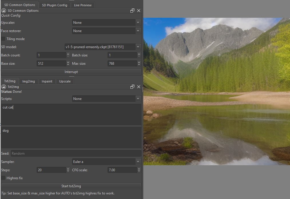 using normal prompt as negative prompt for no reason · Issue #104 ...