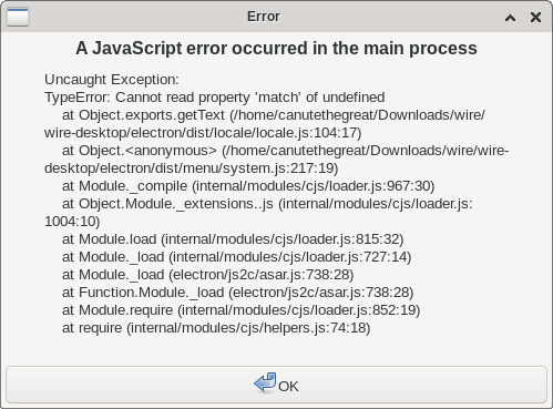 JavaScript error window pops up · Issue #3973 · wireapp/wire-desktop ...