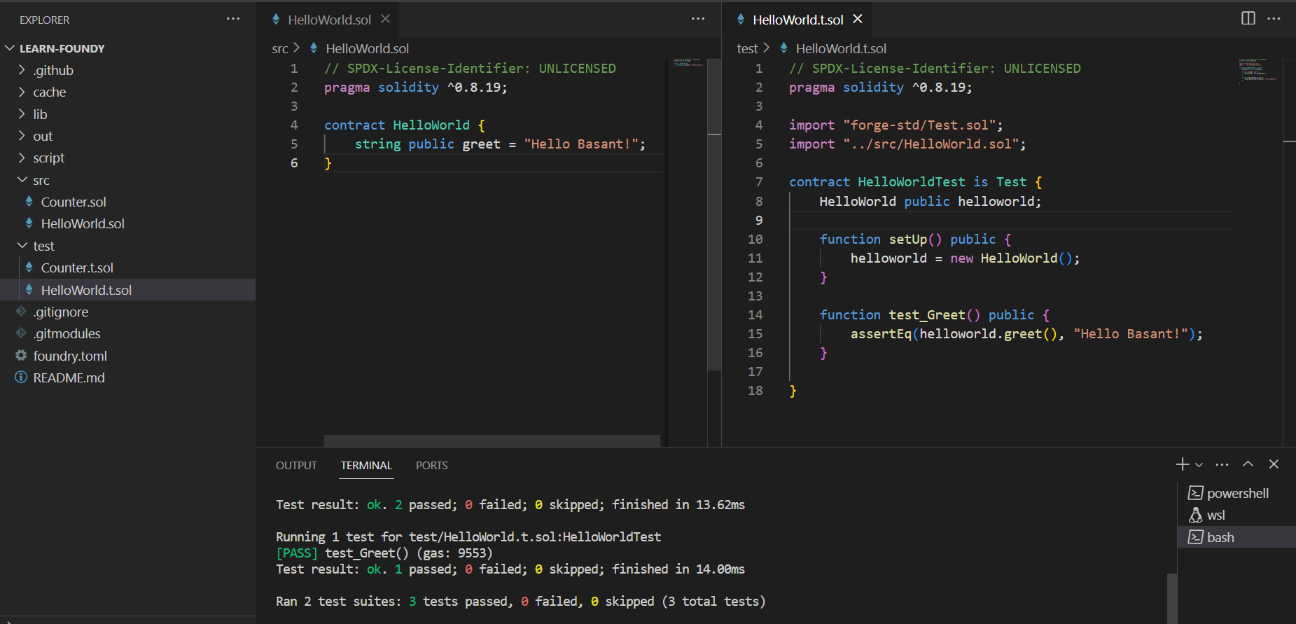Github Basant0x01learn Foundry Repo Created While Learning Framework Foundry