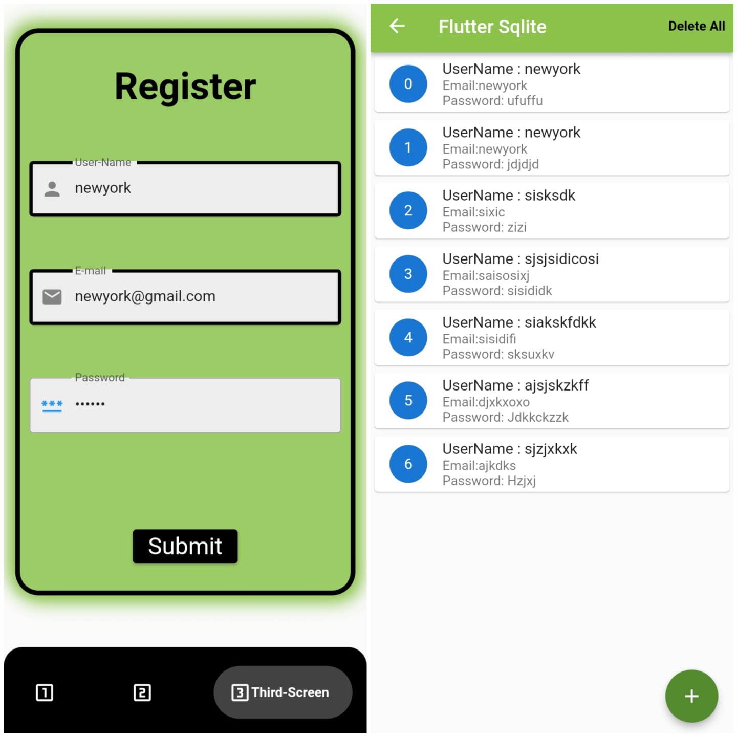 GitHub - ApurvMalani/SQLite-Register-DB