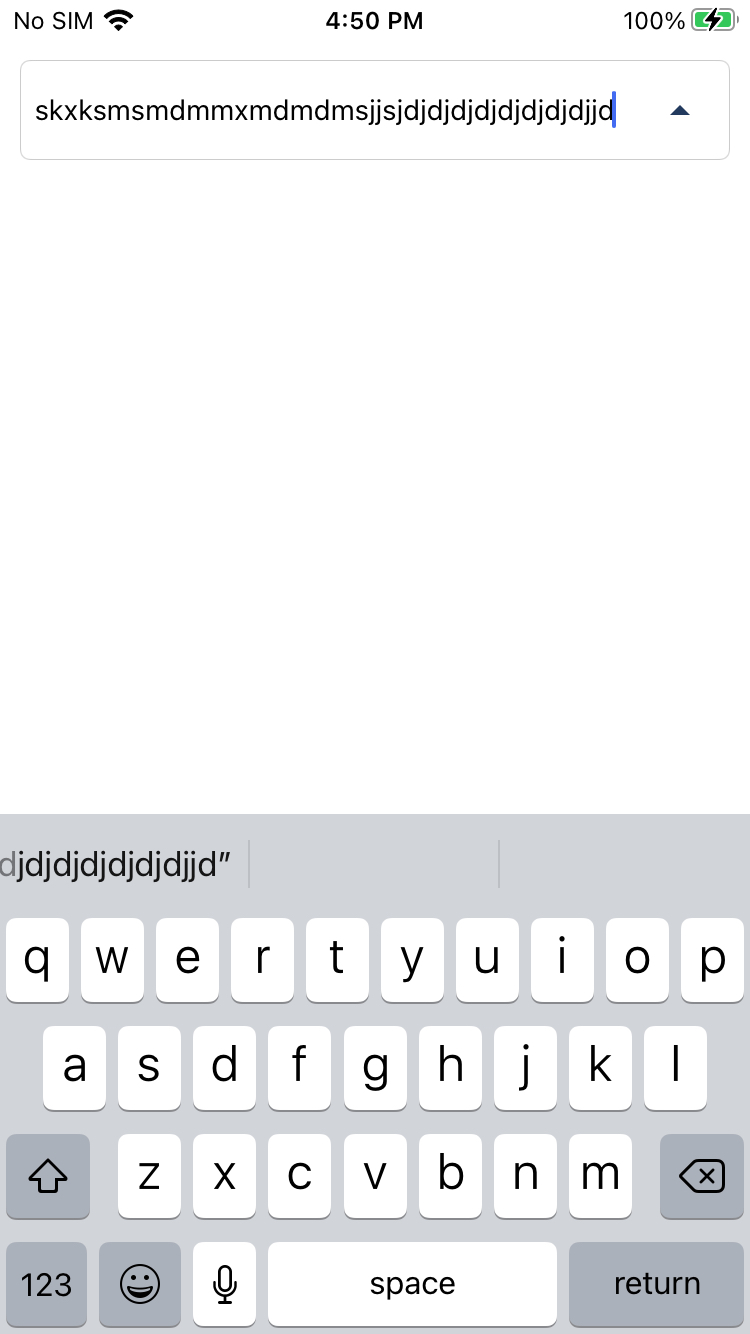 How to remove arrow ? it looks like textfield not full width · Issue #126 · jriosdev/iOSDropDown ...