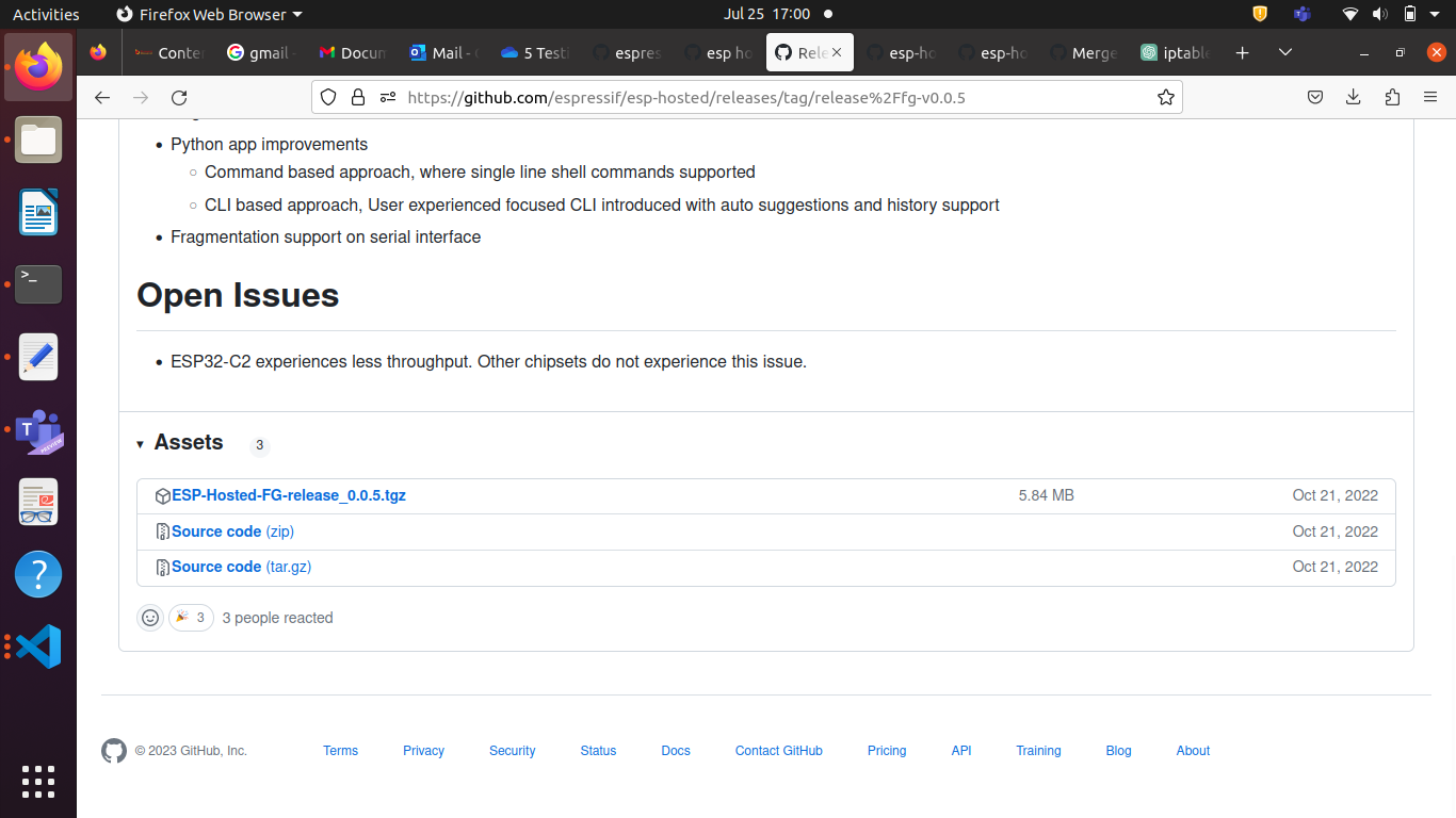 Esp Hosted Fg Error With 84 · Issue 242 · Espressifesp Hosted · Github