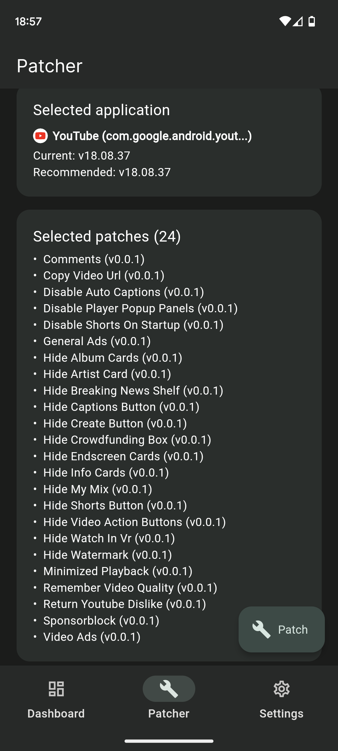 bug: YouTube Becomes Useless After Device Reboot · Issue #1112 · ReVanced/revanced-patches · GitHub
